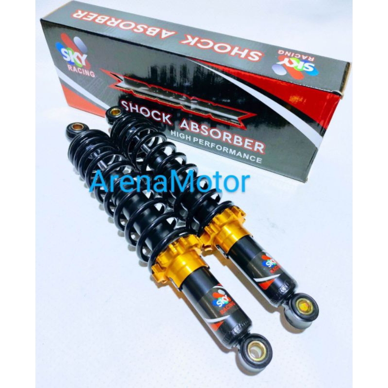 Jual Shock Belakang Sky Ukuran 340mm-Bisa Untuk Motor, RX-KING, Mega ...