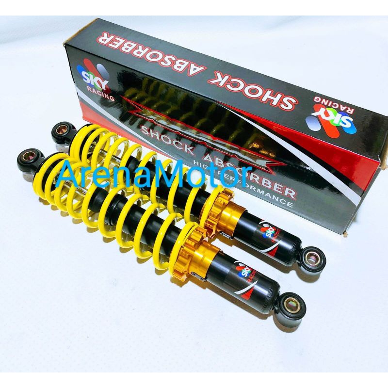 Jual Shock Belakang Sky Ukuran 340mm-Bisa Untuk Motor, RX-KING, Mega pro, Supra, fit lama ...