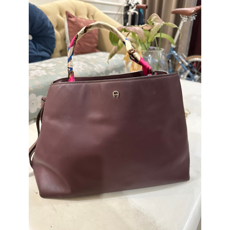Jual preloved tas aigner | Shopee Indonesia