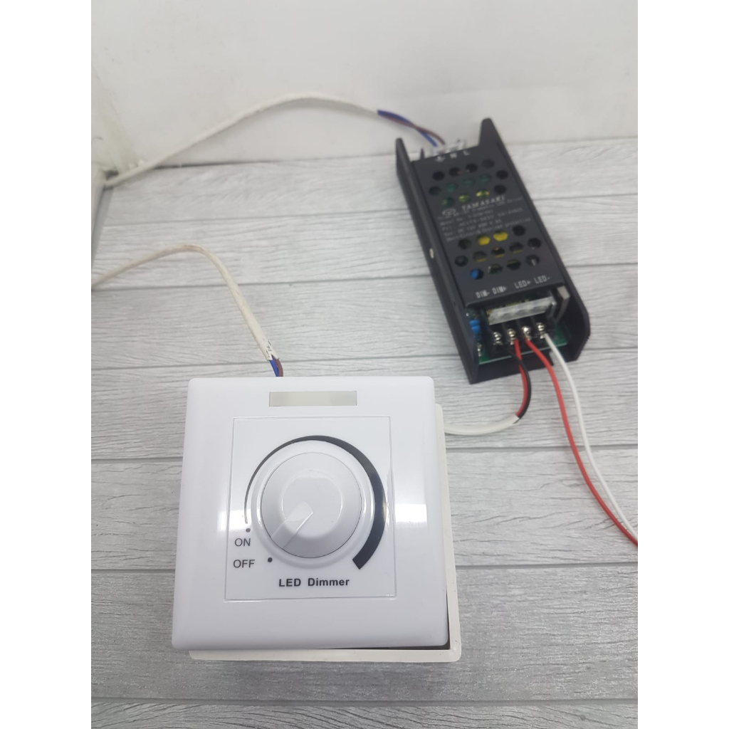 Jual DIMMABLE LED DRIVER 12V TRIAC 0-10V COMPLETE SET WITH DIMMER 0-10 ...
