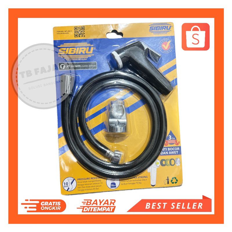 Jual Jet Shower Set Bidet Head Cebok / Sibiru Semprotan Toilet Closet ...