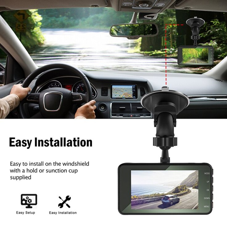 Jual camera full HD1080 perekam Video mobil depan dan belakang Kamera ...