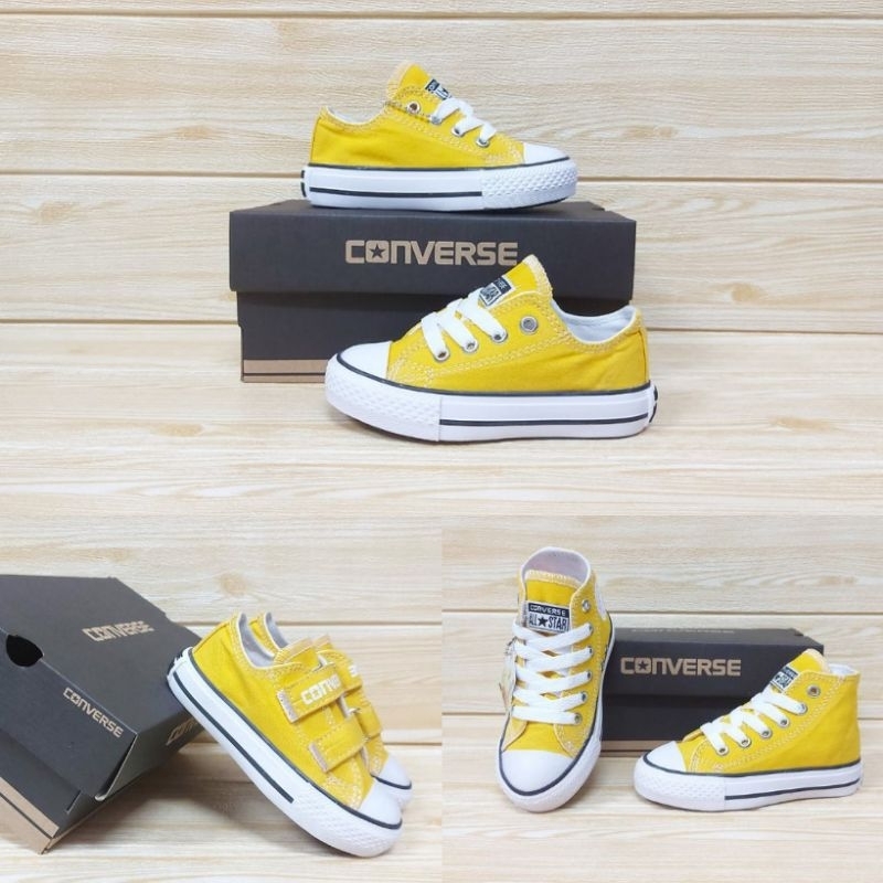 Jual Sepatu Anak Converse AllStar Yelow Sunflower Sepatu Anak Cewek ...