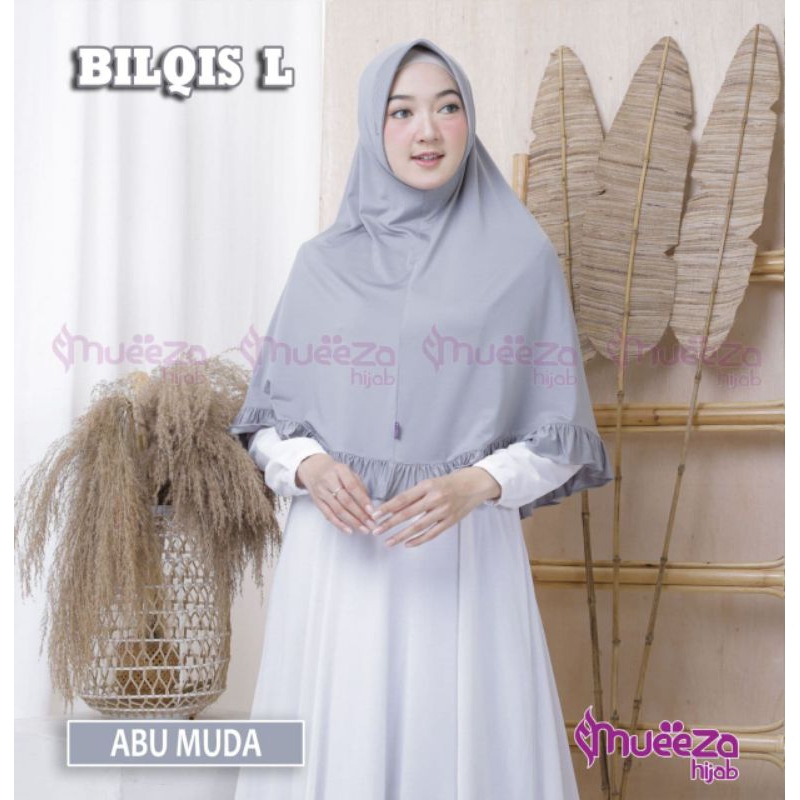 Jual (Triana) Jilbab Mueeza Bilqis Hijab XL kerudung bergo dewasa ibu ...