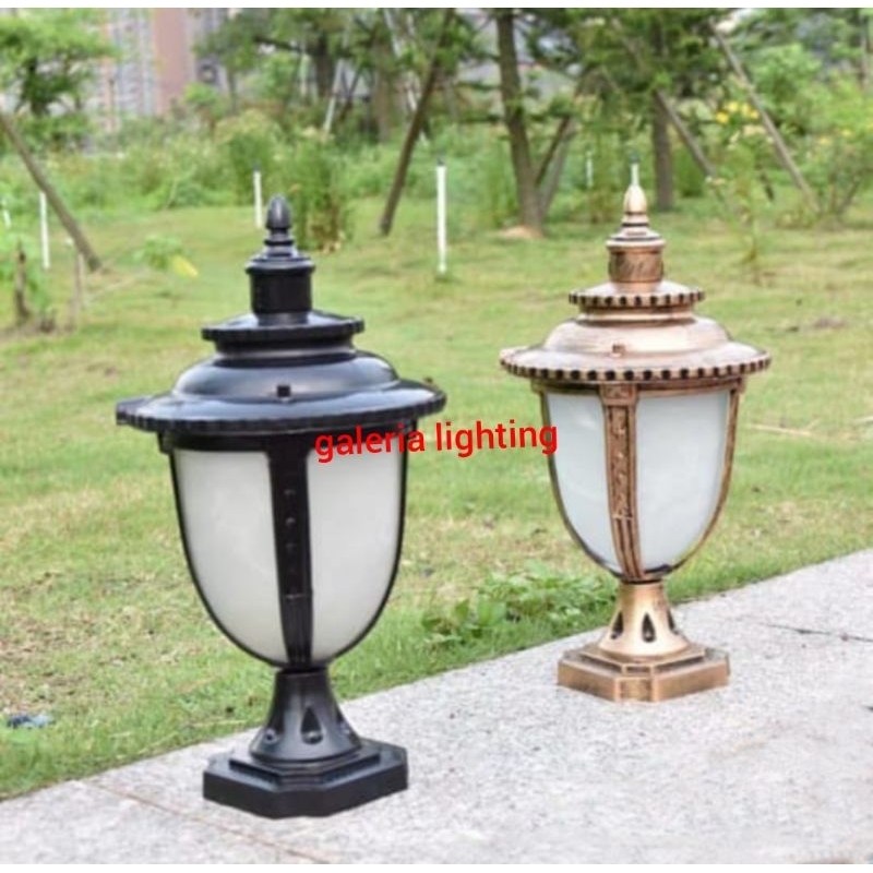 Jual Lampu pilar klasik lampu pagar outdoor waterproof tipe 81031 S2/S ...