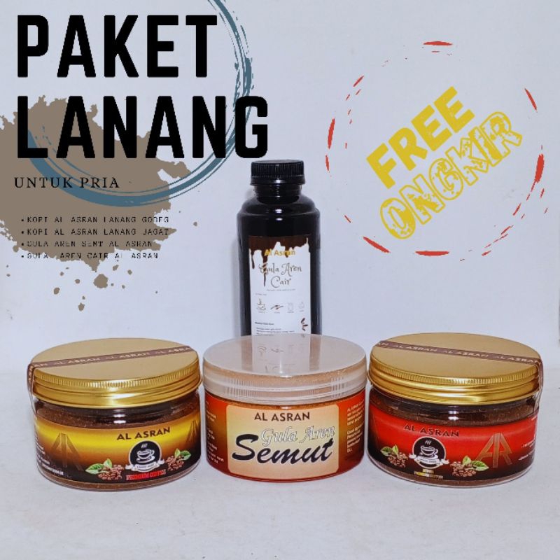 Jual Kopi Al Asran Lanang Jagat, Lanang Godeg, Gula Aren Cair dan Semut ...