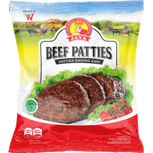 Jual TERMURAH_Patty Sapi Java Beef Patties 500gr Isi 10Pcs Halal Daging Burger | Shopee Indonesia