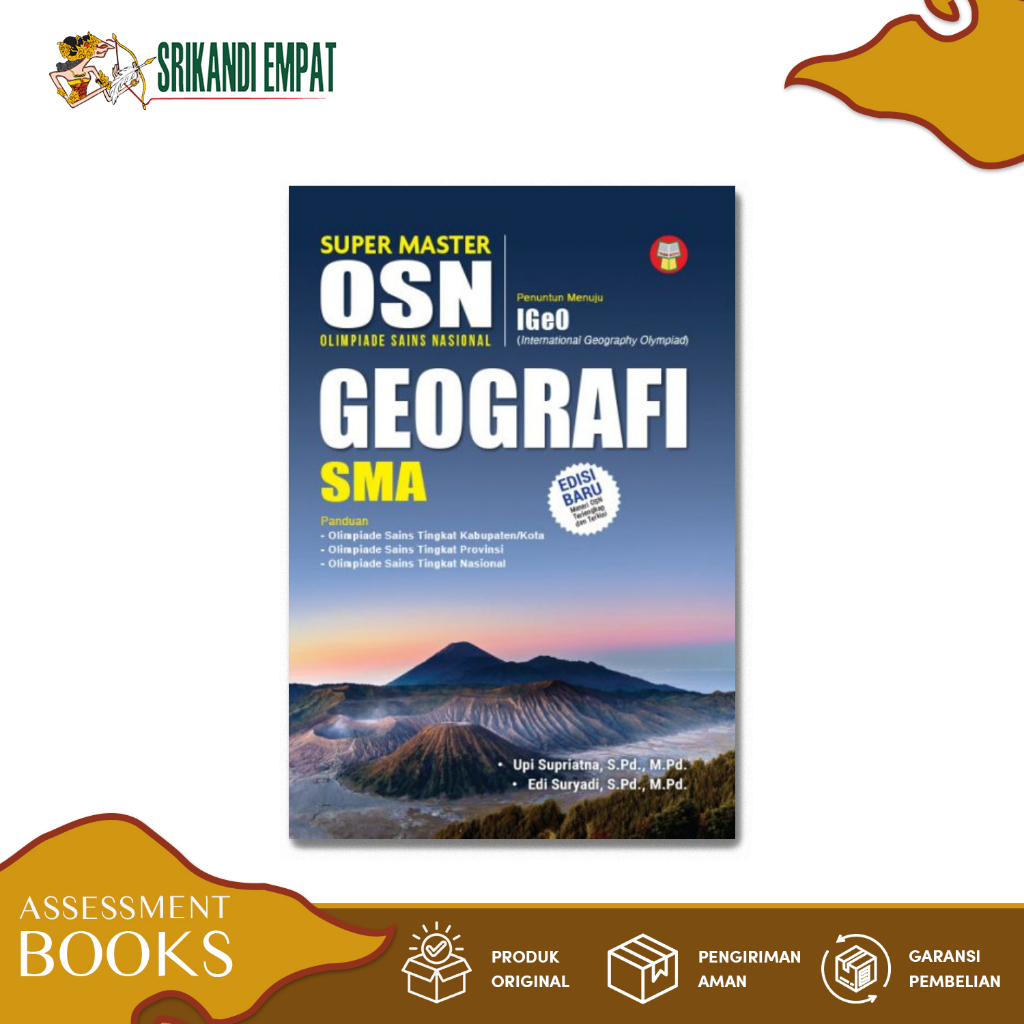 Jual Buku Olimpiade Sains Super Master OSN Geografi Untuk SMA Terbaru Terlengkap | Shopee Indonesia