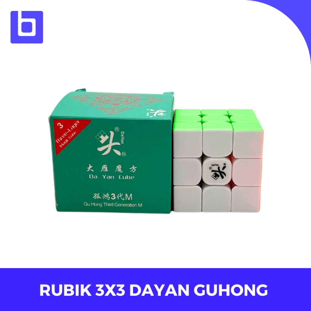 Jual Cube 3x3 - DaYan GuHong V3 M - DaYan GuHong V3 Magnetic ...