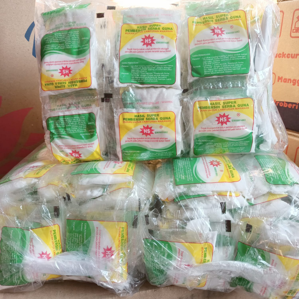 Jual [1Renceng] Sitrun HS 12 Sachet Pembersih Serbaguna Citrun Preeng ...
