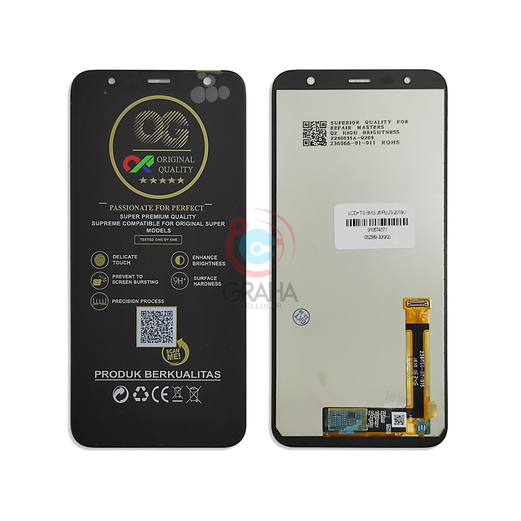 Jual LCD SAMSUNG J6 PLUS / J610 / J4 PLUS / J415 OG ORI SUPER FULLSET ...