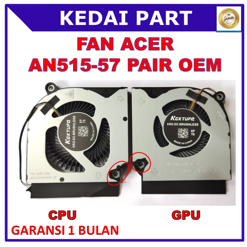 Jual Fan Acer Nitro 5 AN515-57 AN515-44 AN515-45 AN515-55 AN515-56 ...