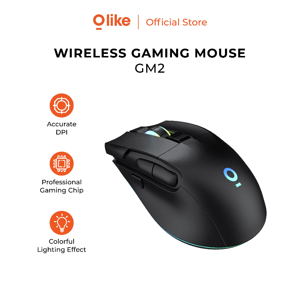 Jual OLIKE MOUSE PROFESSIONAL GAMING CHIP GAMING MOUSE WITH RGB ...