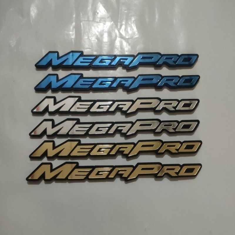 Jual Emblem Megapro Akrilik 3D Ukuran 18 x 2 (Kiri Kanan) | Shopee ...