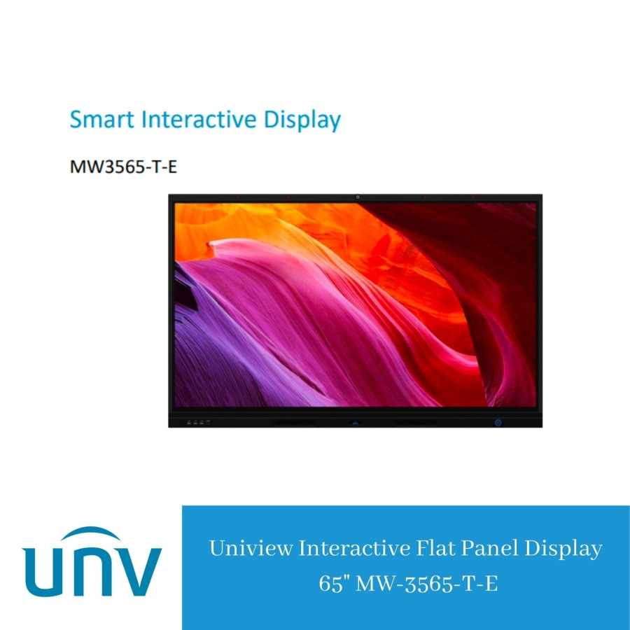 Jual Uniview Interactive Flat Panel Display 65" MW-3565-T-E | Shopee Indonesia