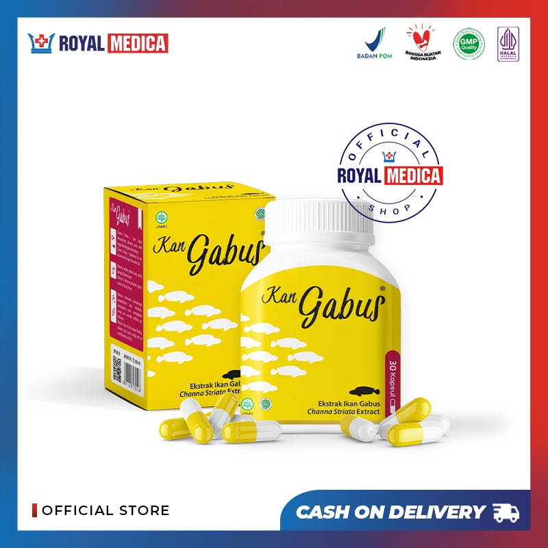 Jual Royal Medica Kan Gabus Albumin Premium Ikan Gabus 1 Box | Shopee ...