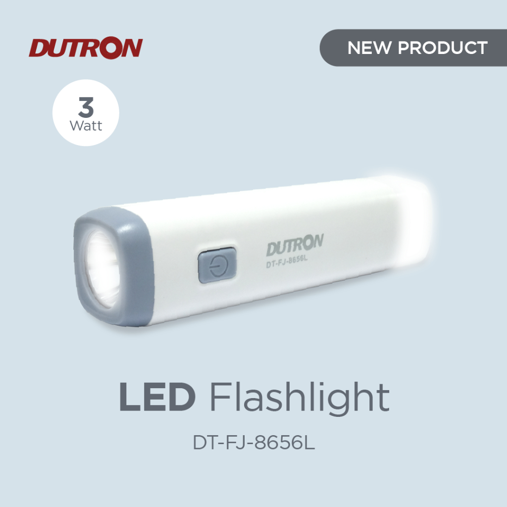 Jual DUTRON Senter Mini Pocket LED Flashlight DT-FJ-8656L | Shopee ...