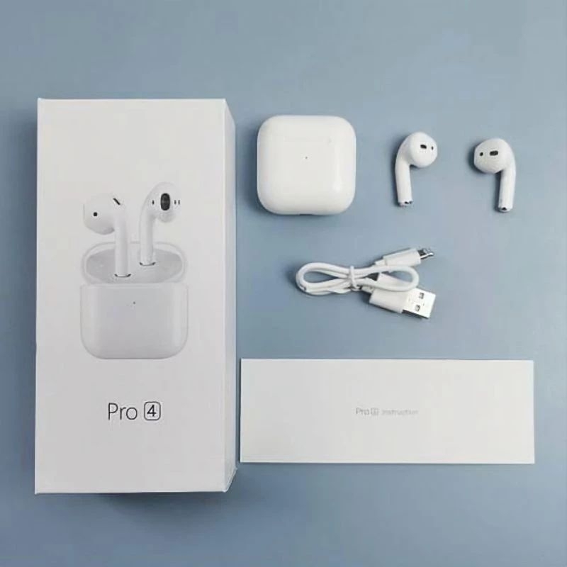 Jual InPods Pro 4 Headset Bluetooth with Mic Smart Touch Earphone ...