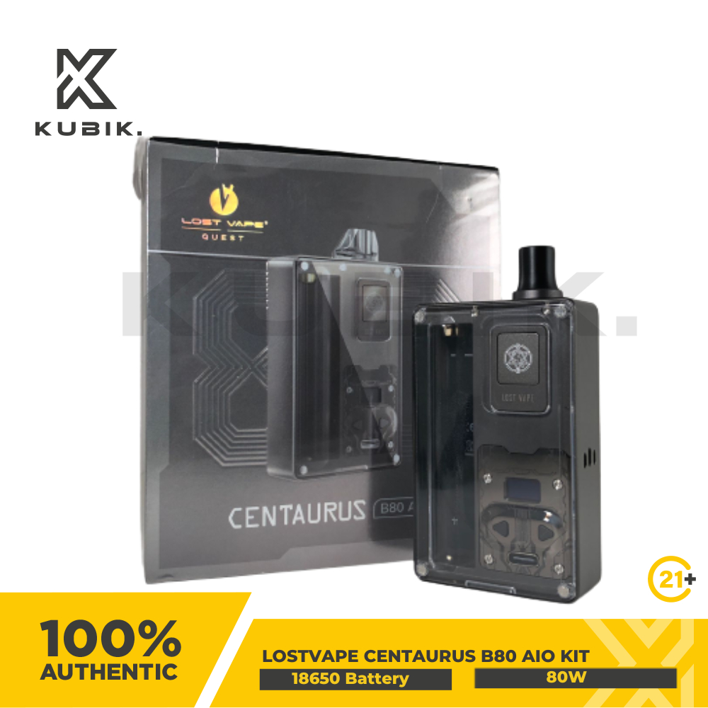 Jual Centaurus B80 AIO Kit With RBA Authentic by Lostvape | Shopee ...