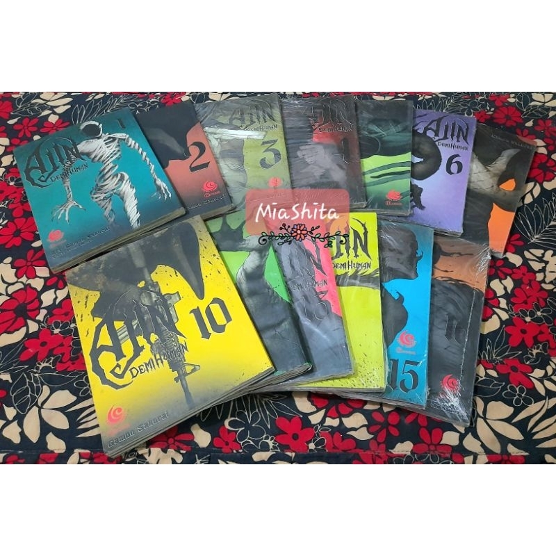 Jual Komik Manga Set Ajin - Demi Human Vol 1-17end [Min Vol 9.12] by ...