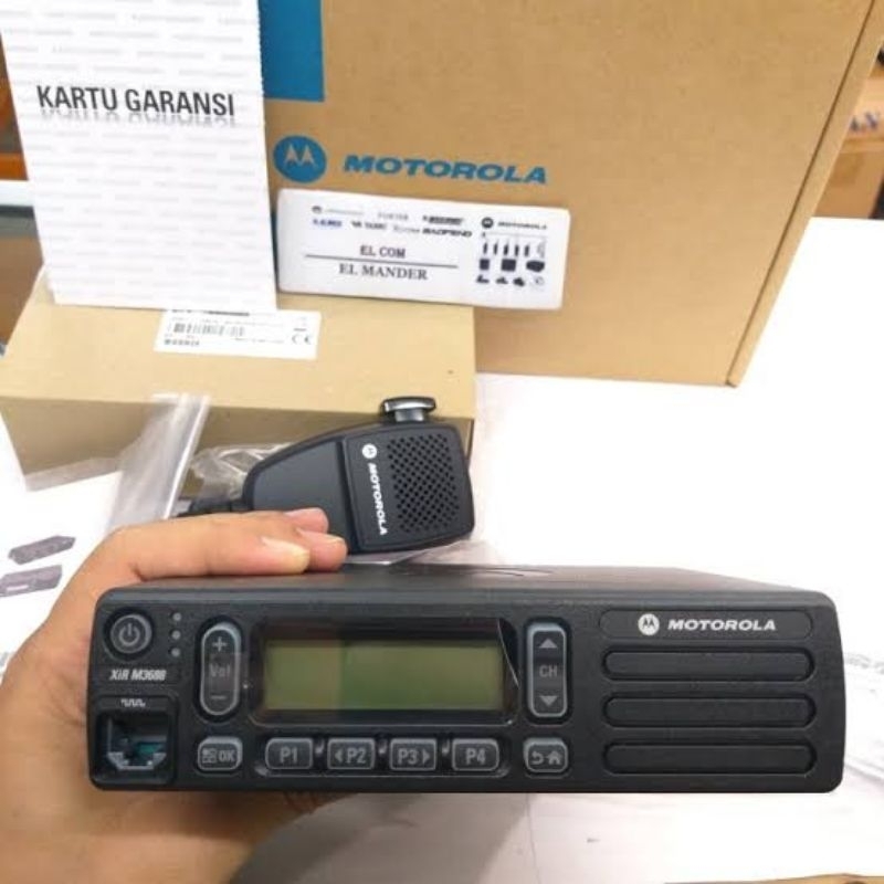 Jual Radio Motorola Rig XIR M3668 VHF | Shopee Indonesia