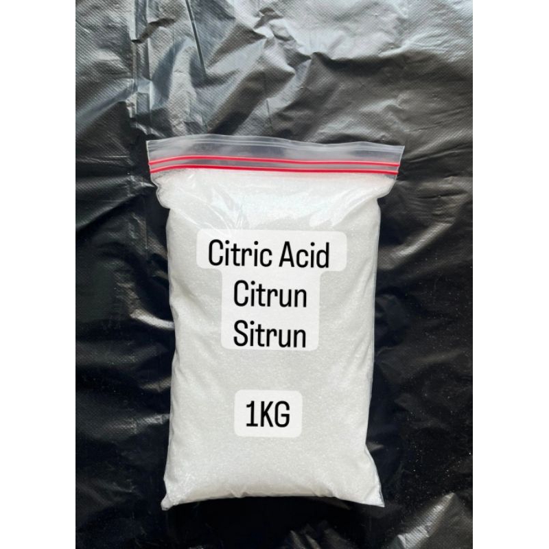 Jual Citric Acid Monohydrate / Citrun / Sitrun / Asam Sitrat (1KG ...