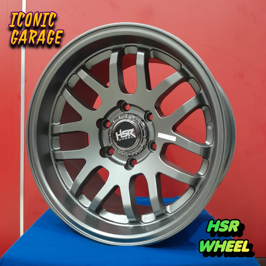 Jual velg original HSR A LAP ring17 untuk mobil fortuner,pajero,hilux,mazda,triton,prado,blazer ...