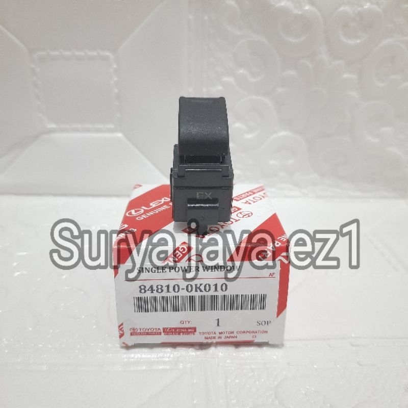 Jual SWITCH SINGLE SAKLAR ANAK POWER WINDOW TOYOTA INNOVA TAHUN 2004 ...