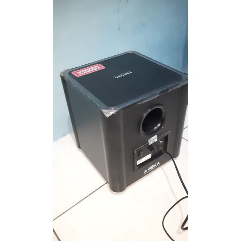 Jual Speaker SUBWOOFER POLYTRON bekas tv android Sudah ada power nya tipe swf 0241 | Shopee ...