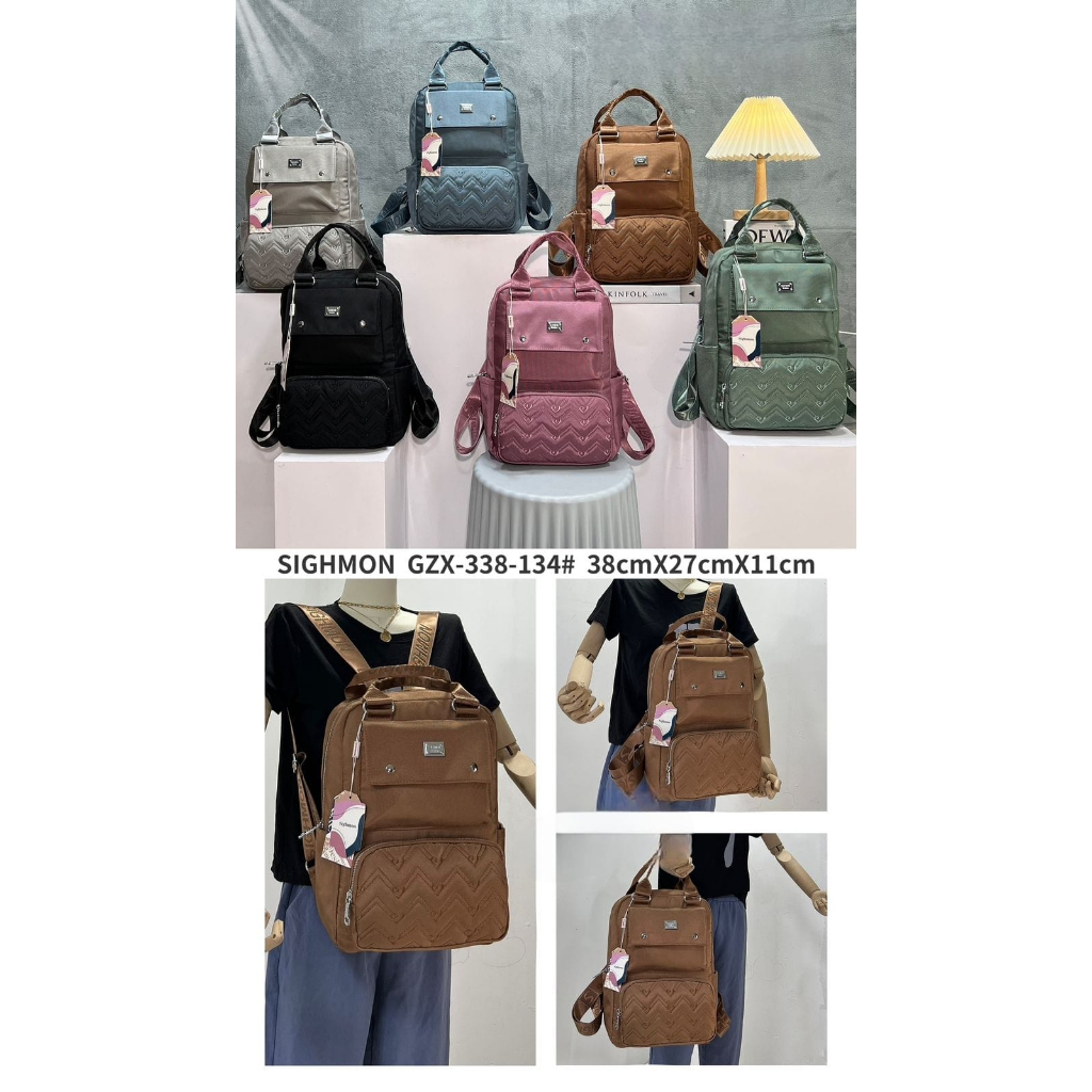 Jual ETALASE 6 (TAS RANSEL SIGHMON GZX-338-134#) | Shopee Indonesia