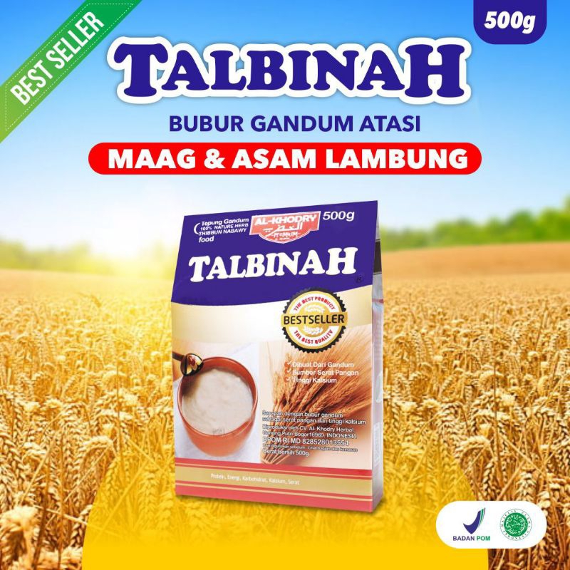 Jual Tepung Bubur Gandum Talbinah 500g Obat Maag & Lambung | Shopee ...