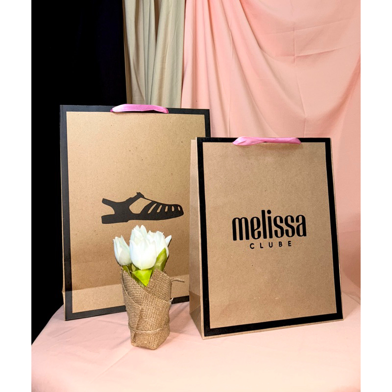 Jual Paper Bag Melissa Pembungkus Kado Sendal Sepatu (READY STOCK JKT ...