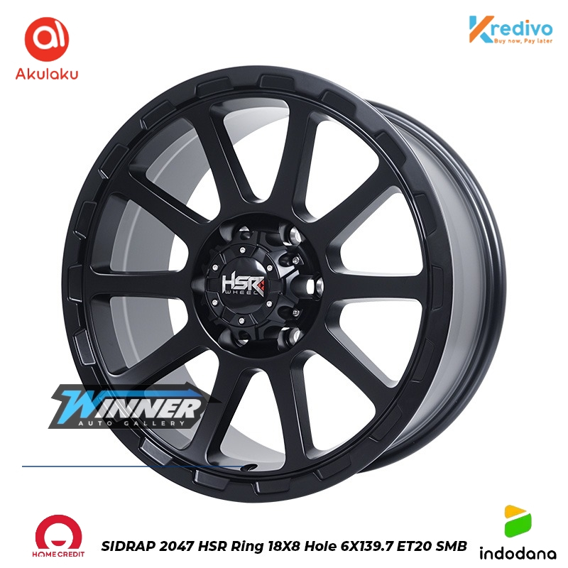 Jual VELG OFFROAD PAJERO SPORT, FORTUNER RING 18X8 - TOKO VELG HSR ...
