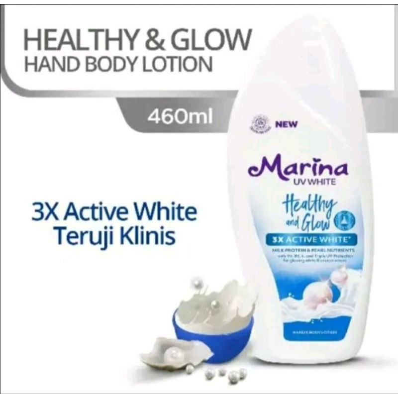 Jual Hand & body Marina 460 ml | Shopee Indonesia