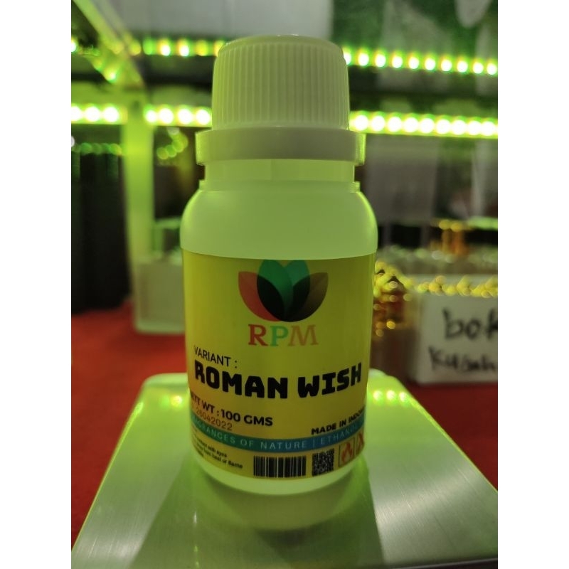 Jual BIBIT PARFUM ROMAN WISH NON ALCOHOL KEMASAN 100ML SEGEL | Shopee ...