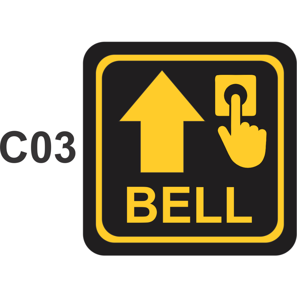 Jual Papan Akrilik Tanda Bel | Sign Acrylic Bell | Papan Akrilik ...