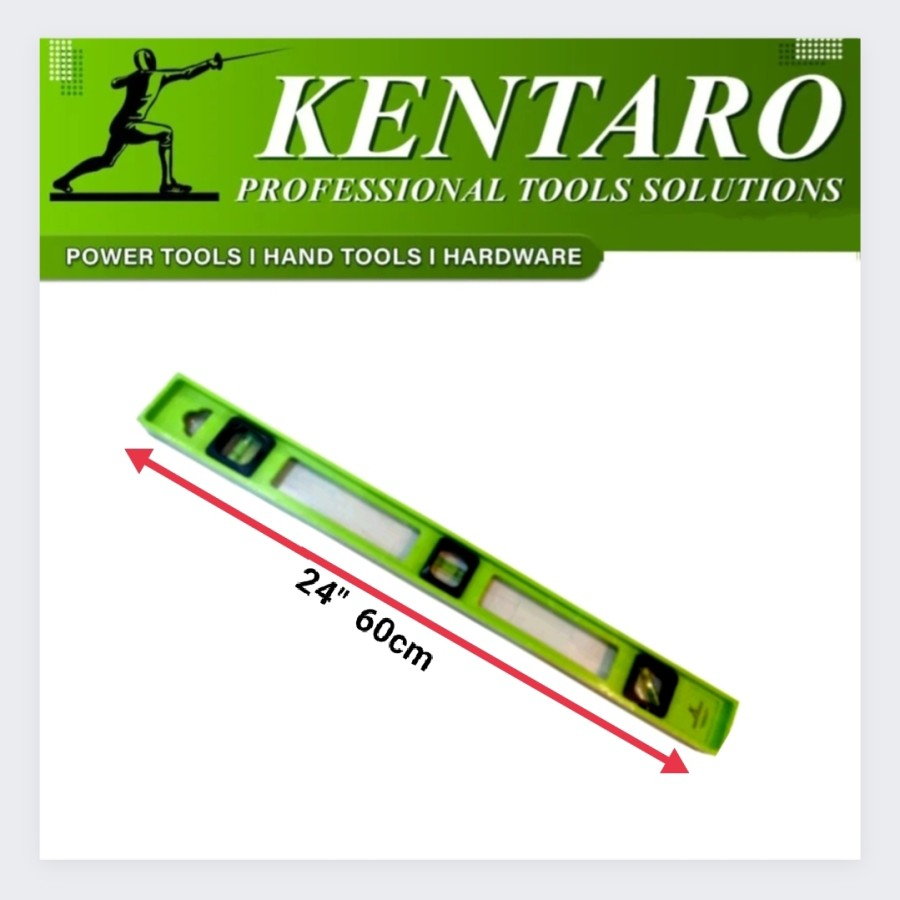 Jual KENTARO Waterpas Water Pas PVC 24" / 60cm penggaris water level ...