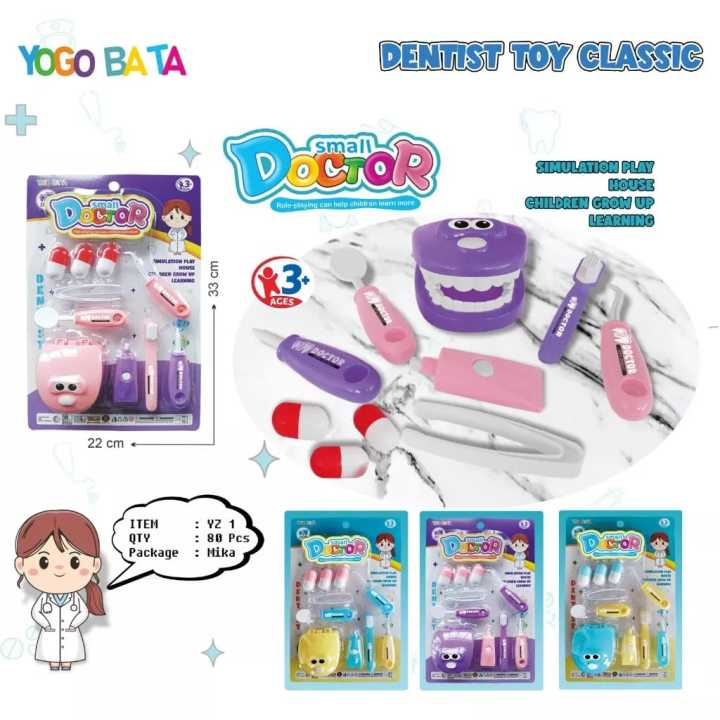 Jual MAINAN ANAK DOKTER GIGI SET TERMURAH YZ1 / MAINAN ANAK SMALL ...