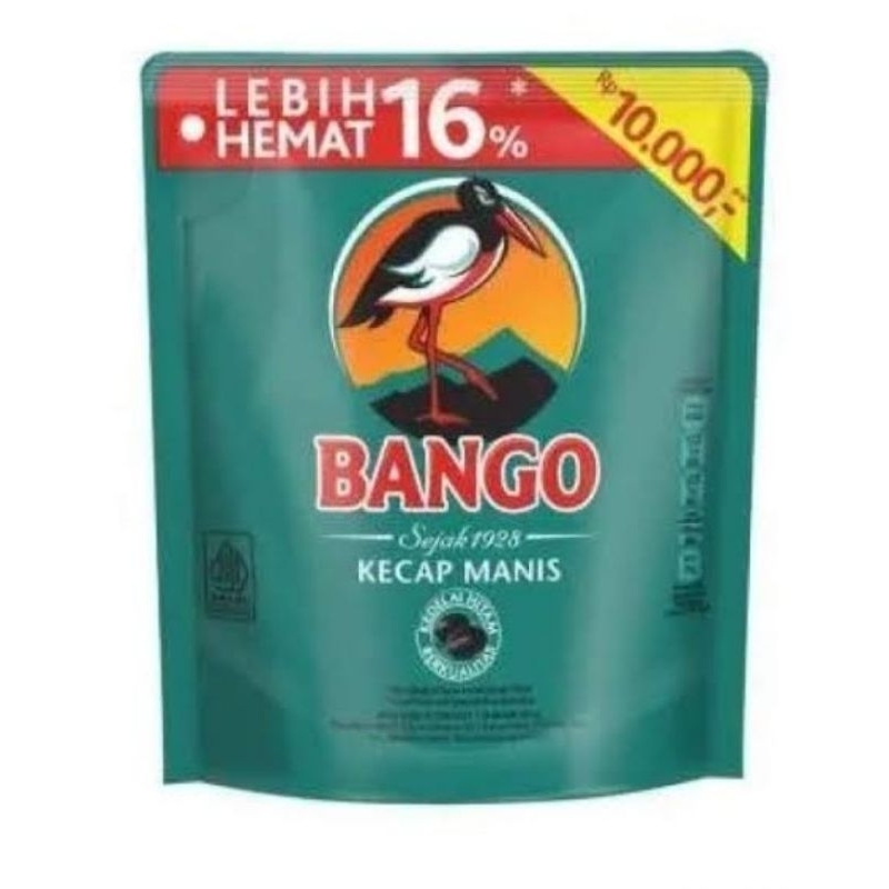 Jual Kecap Bango manis 10.000 refil pouch | Shopee Indonesia