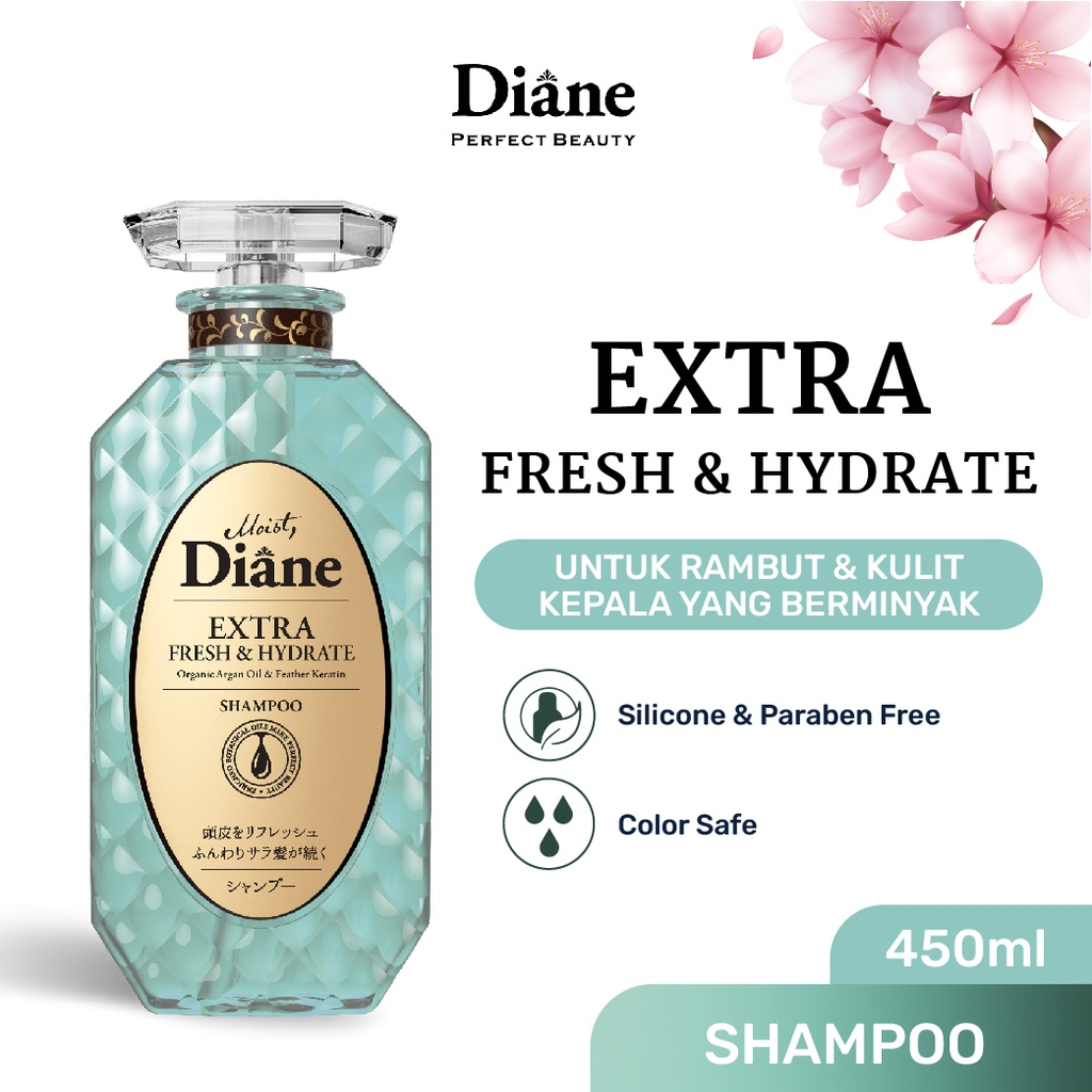 Jual MOIST DIANE Shampoo / Conditioner Treatment Miracle You Perfect ...
