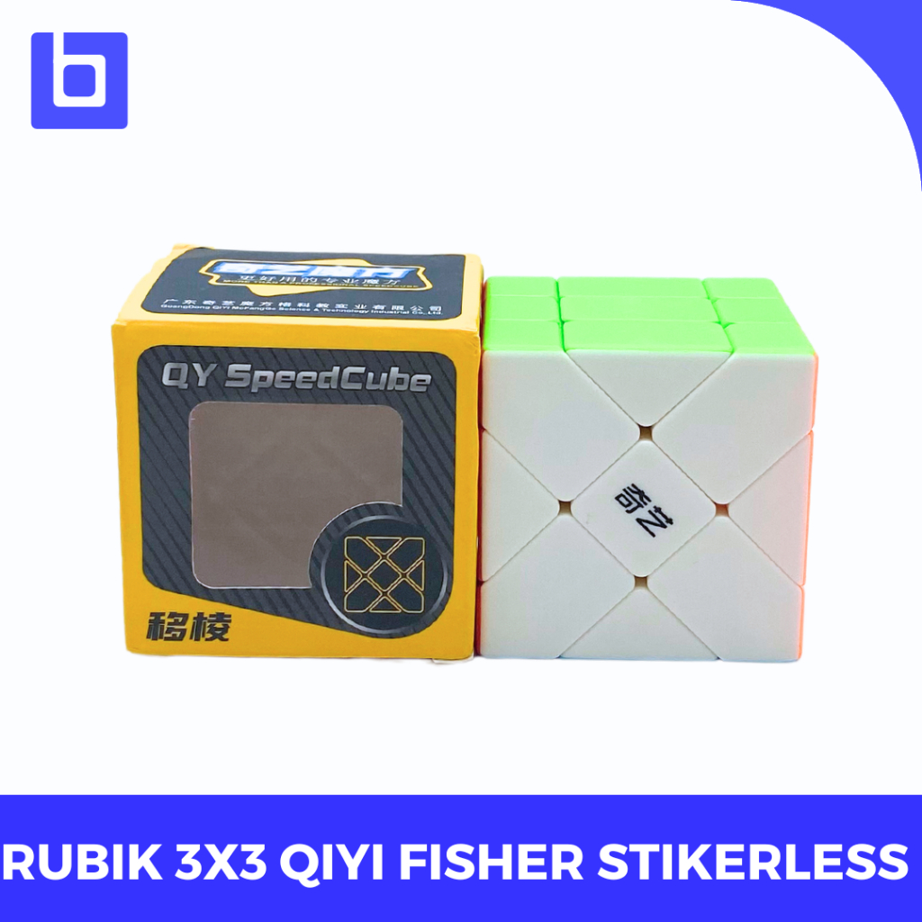 Jual Cube 3x3 - Qiyi Fisher Cube - QiYi Fisher - Fisher Cube ...
