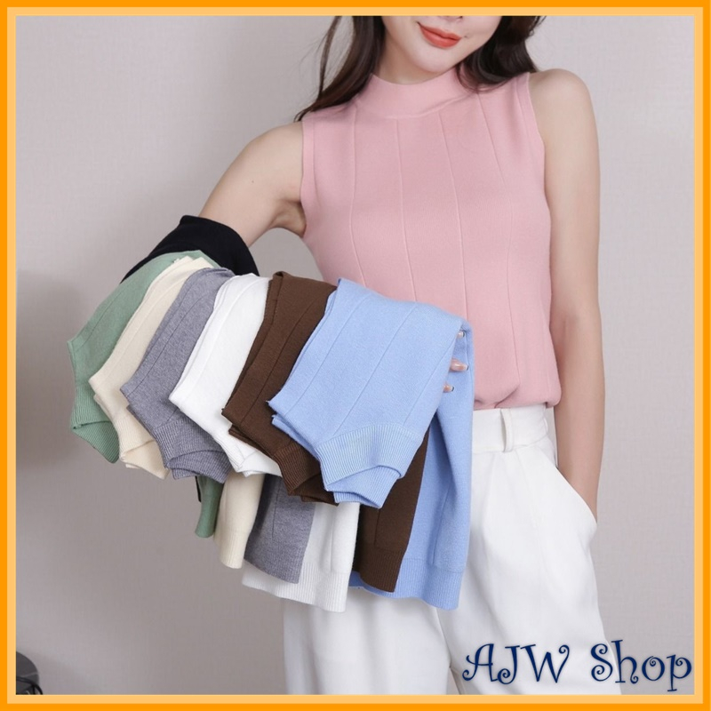Jual AJW Atasan Rajut Import Premium RM | Inner Turtleneck Wanita Korea ...