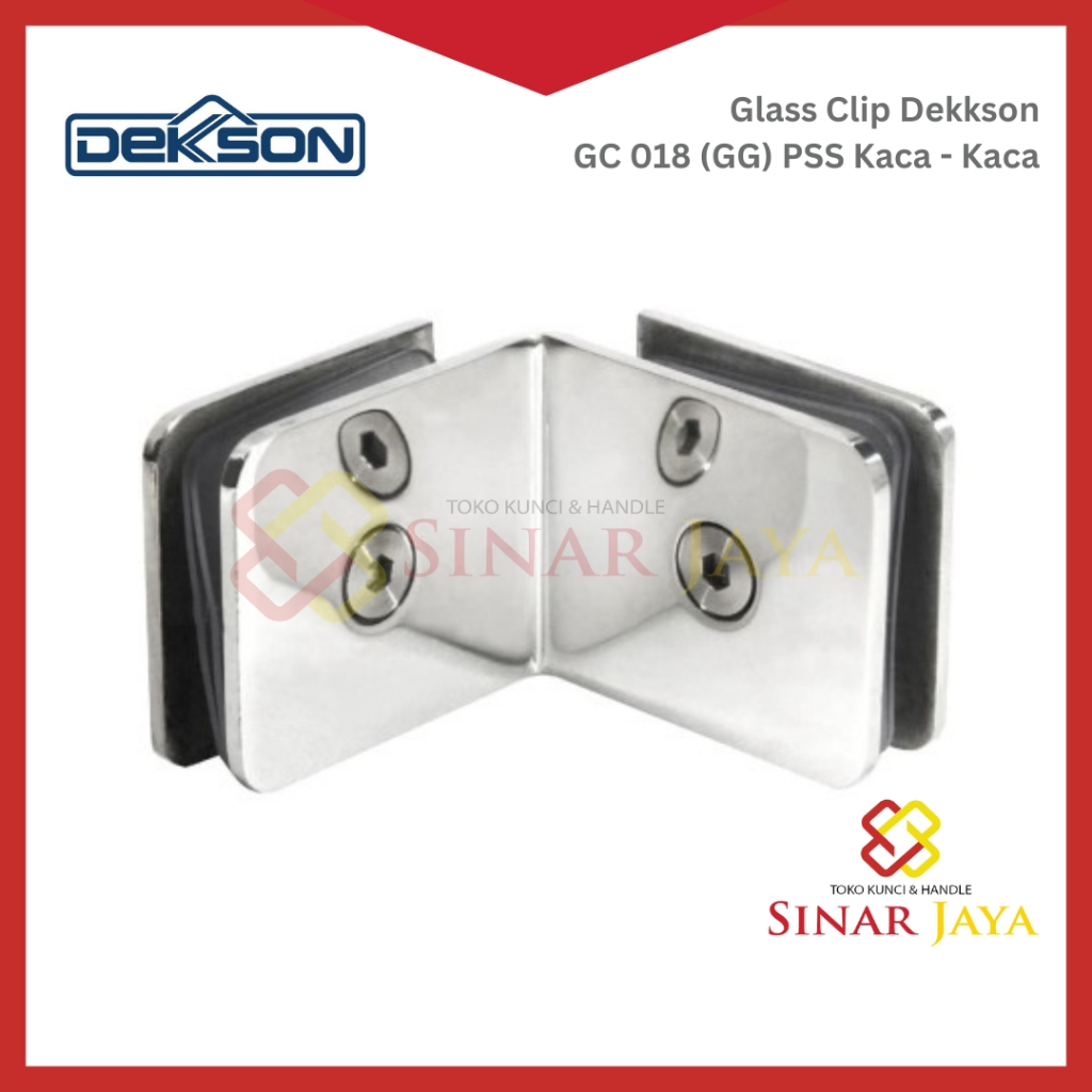 Jual Glass Clip Dekkson GC 018 Klip Kaca Kaca Dekkson | Shopee Indonesia