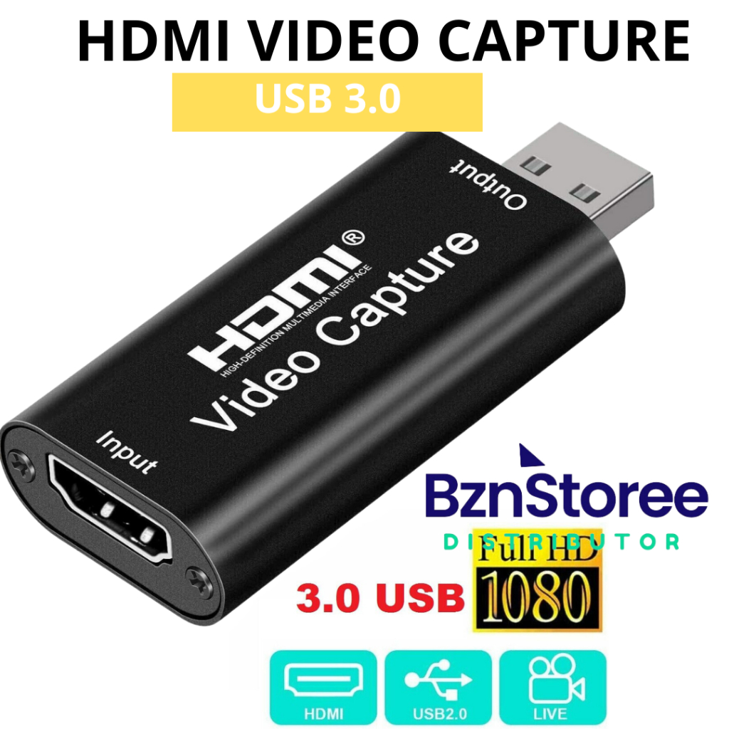 Jual Video Card Capture Grabber HDMI With Loop Out USB 4K /Video ...