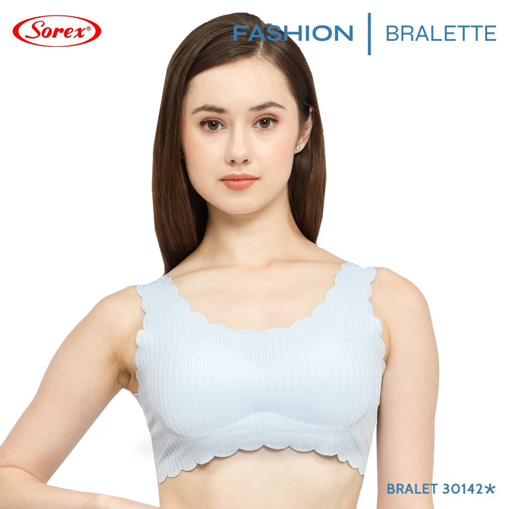 Jual Sorex Bralette Freesize Setara Cup A-B Busa Full Cup Tanpa Kawat Bralette 30142 | Shopee ...