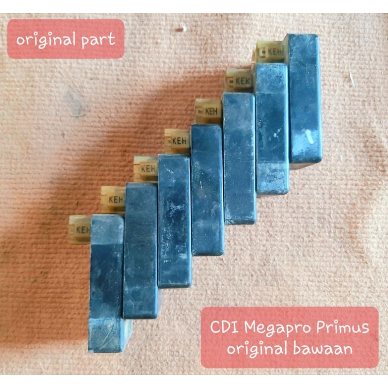 Jual cdi megapro primus original bawaan motor kode original KEH hitam ...