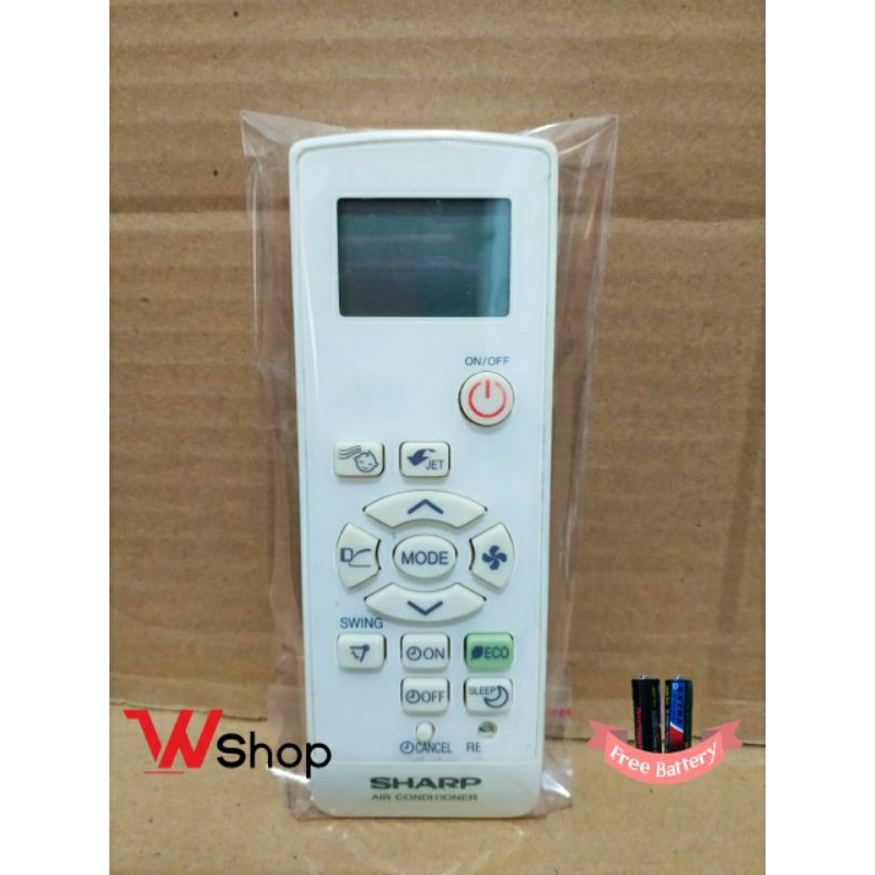 Jual REMOT AC SHARP COMFORT ECO ORIGINAL - Air conditioner | Shopee ...