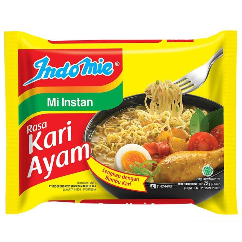 Jual Indomie All Varian Mie Instan | Indomie Goreng | Indomie Ayam ...