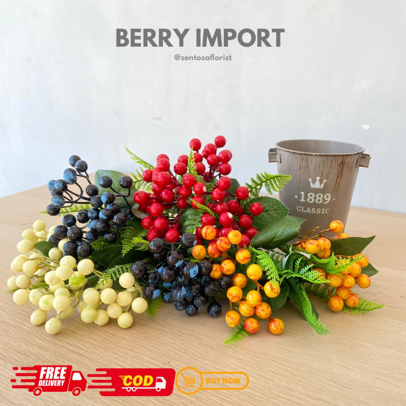 Jual BERRY IMPORT/PEMANIS BERRY/BERRY ARTIFICIAL PREMIUM (KN-74 ...