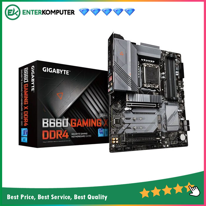 Jual Gigabyte B660 Gaming X DDR4 (LGA1700, B660, DDR4, USB3.2, SATA3) | Shopee Indonesia